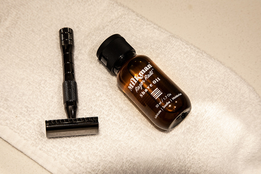 Get the Perfect Shave with Shave Oil – Milkman Grooming Co