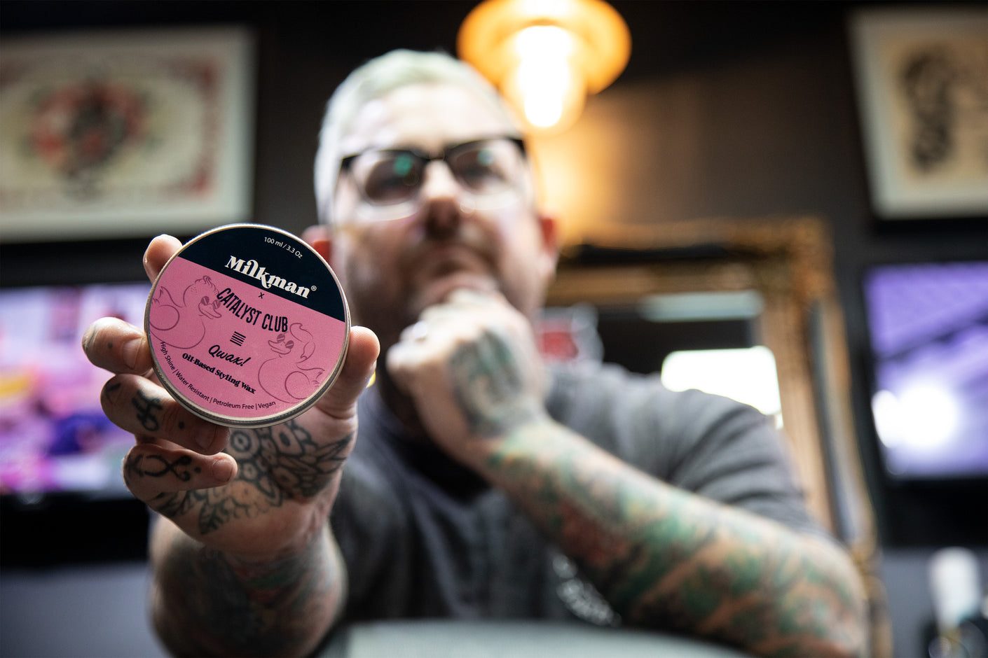 Oil-Based Pomade - Qwax – Milkman Grooming Co